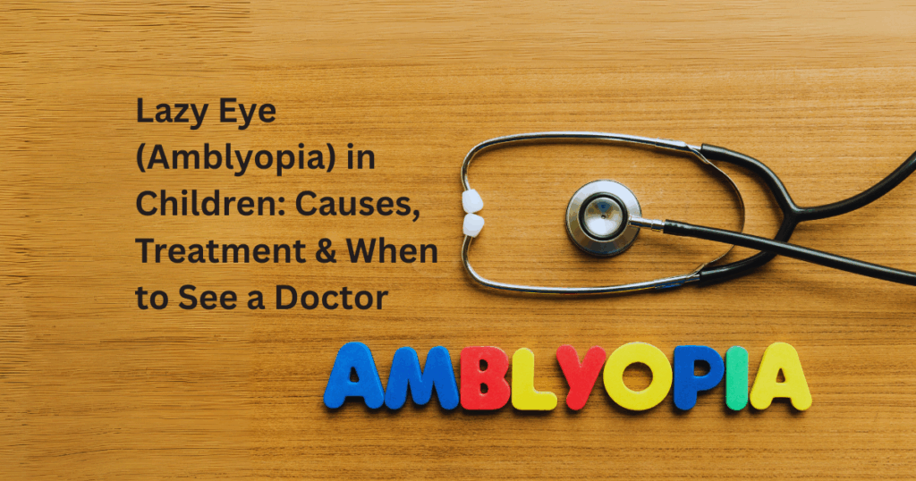 Lazy Eye (Amblyopia) in Children: Causes, Treatment & When to See a ...
